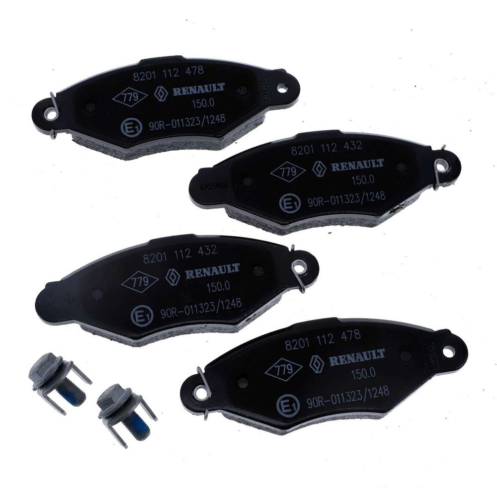 PASTILLAS FRENO RENAULT KANGOO 2002/2021 - iasociadas