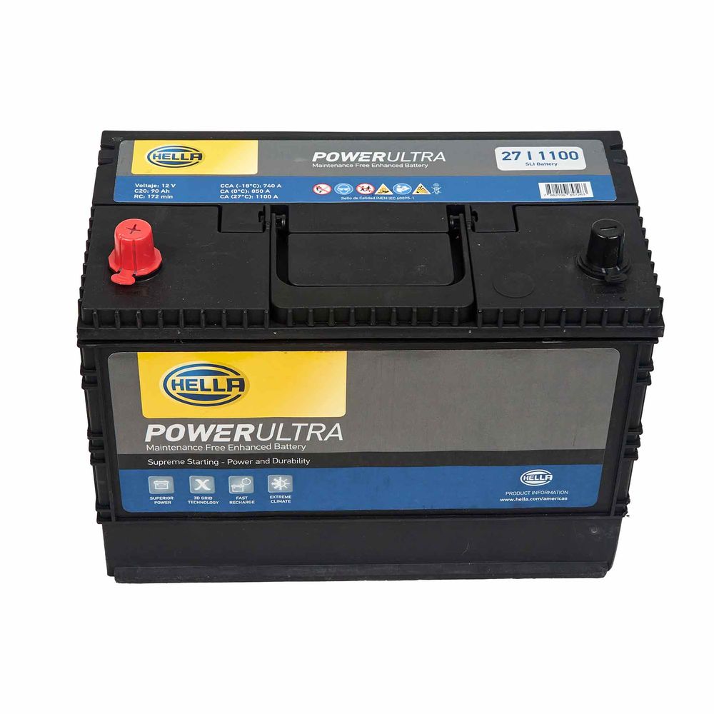 Baterías Hella Plomo 27 | Baterías a domicilio - iasociadas