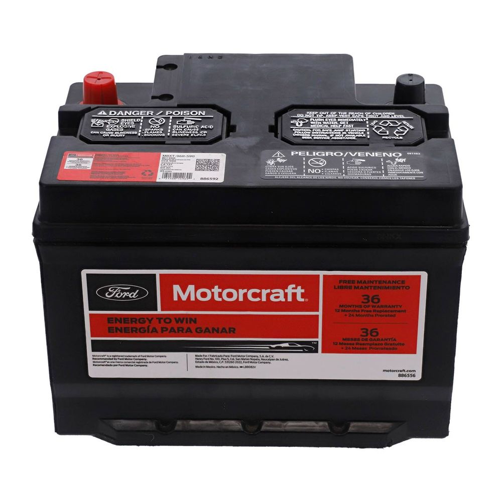 Bateria MOTORCRAFT Caja 65 CA 735 CCA 590 Ford Ecosport-Fiesta 13 ...